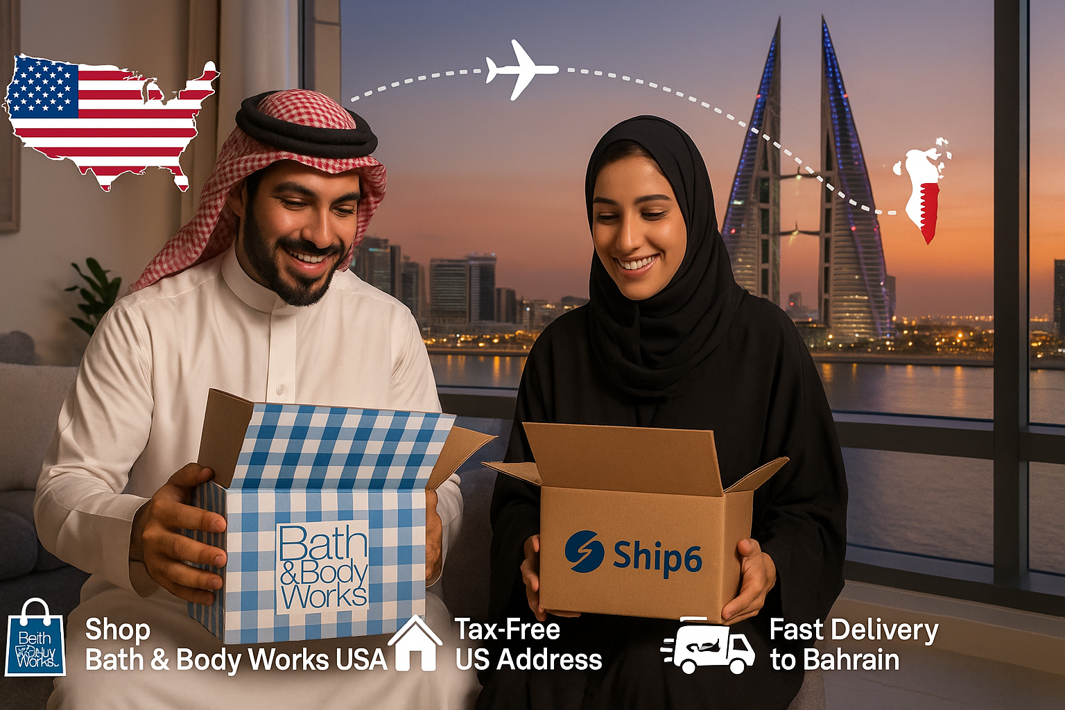 Bath & Body Works Shipping to Bahrain Made Easy