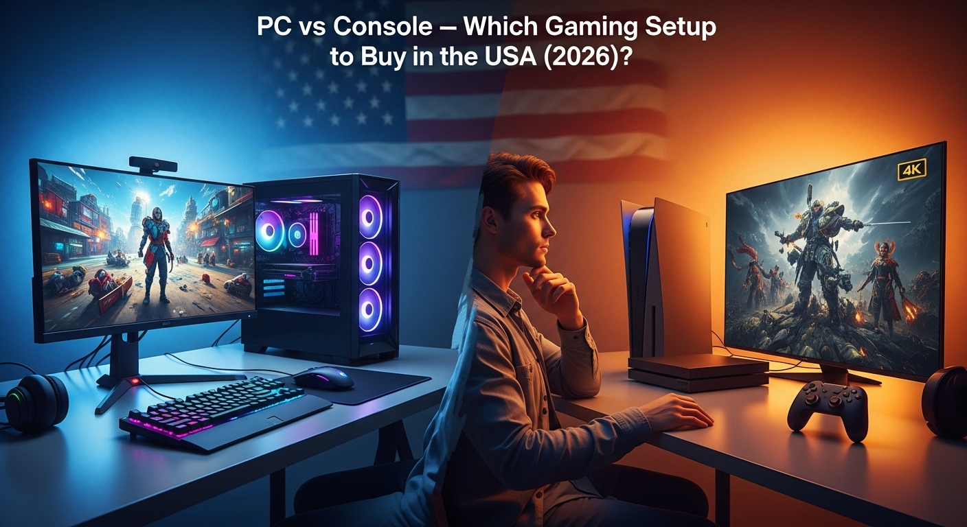 PC vs Gaming Console: Which Should You Buy from USA 2026?
