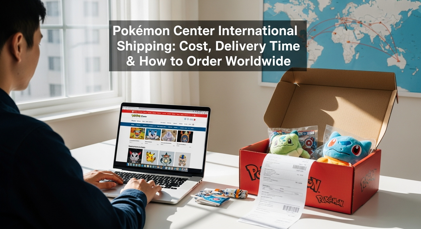 Pokémon Center International Shipping: Cost & Time