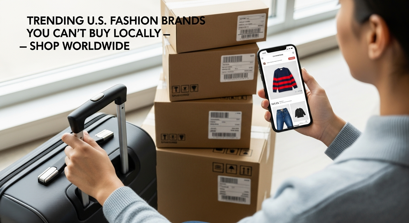 US Fashion Brands: Buy & Ship Worldwide the Easy Way